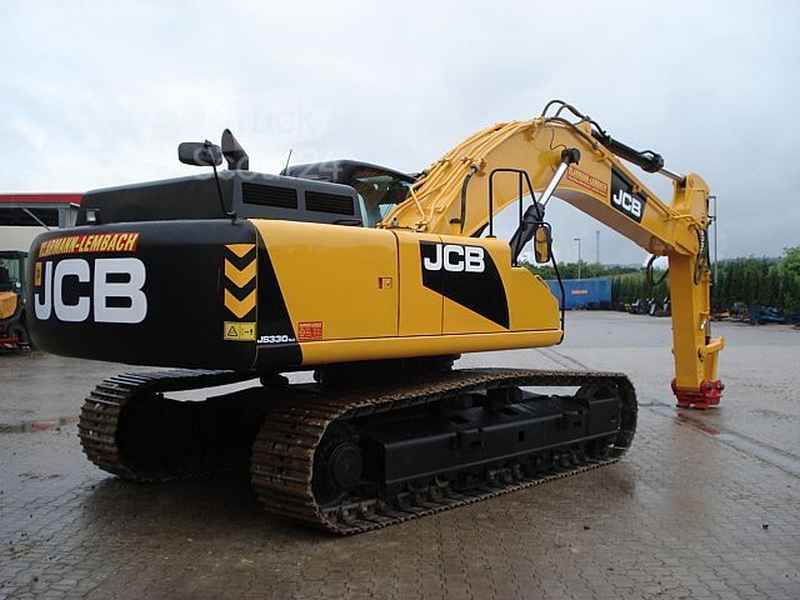 JCB JS330LC: Specs, Boom/Stick Option (Hex) 1, Boom/Stick Option (Hex ...