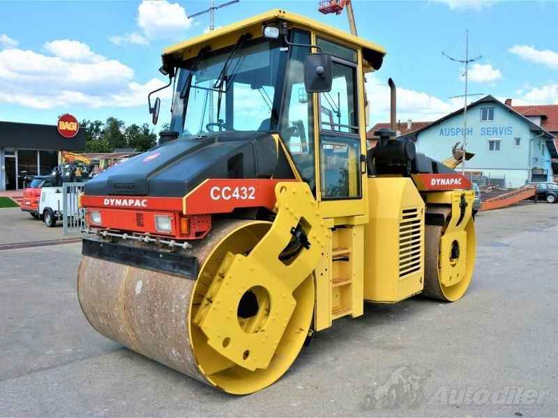 Dynapac CC422CHF: Specs, Dimensions, Engine, Operational, Drum