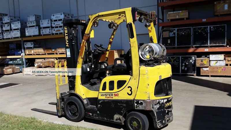 Hyster S50FT (Fortis): Specs, Dimensions, Mast, Engine, Operational
