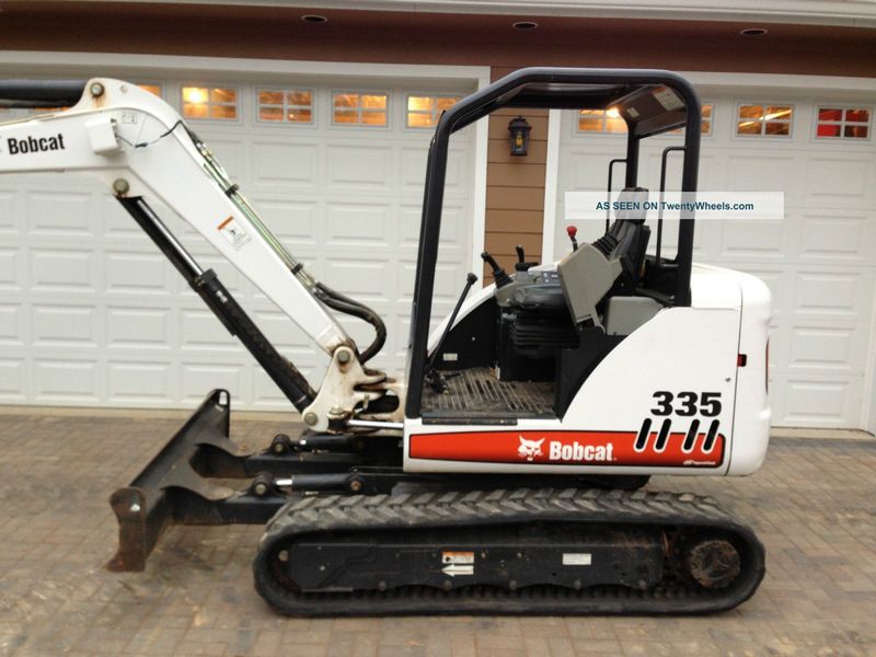 Bobcat 335: Specs, Boom/Stick Option (Hex) 1, Dimensions, Undercarriage ...