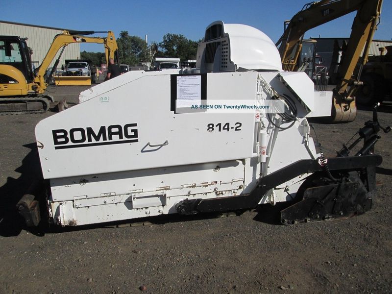 Bomag BF814: Specs, Dimensions, Engine, Operational, Hopper/Paver