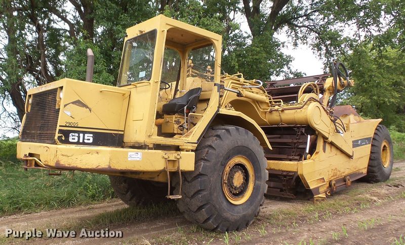 Caterpillar 615: Specs, Dimensions, Tractor Engine, Operational ...