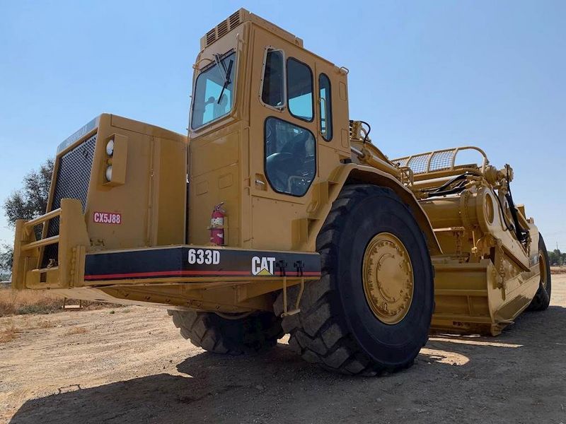 Caterpillar 633D: Specs, Dimensions, Tractor Engine, Operational ...