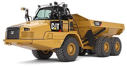 Caterpillar 725C: Specs, Dump, Engine, Operational, Transmission, Weights