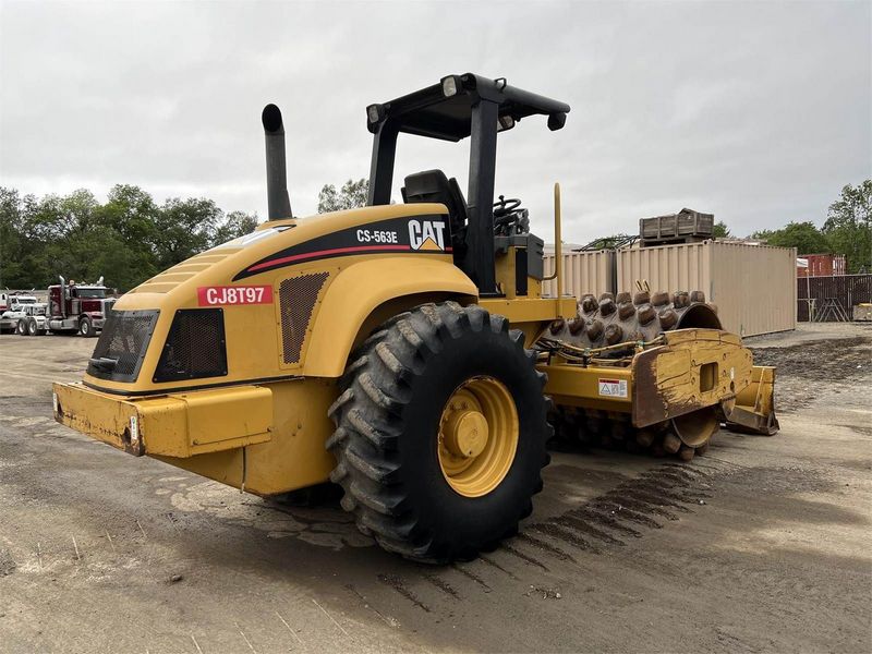 Caterpillar CP563E: Specs, Dimensions, Drum, Engine, Operational, Blade