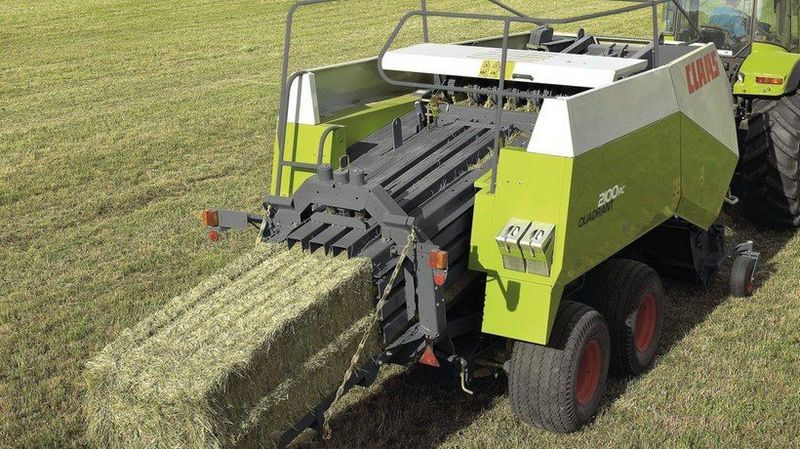 Claas Quadrant 2100: Specs, Baler Pickup, Dimensions, Bale Size ...