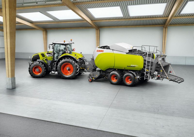 Claas QUADRANT 5300 RC: Specs, Baler Pickup, Dimensions, Bale Size ...