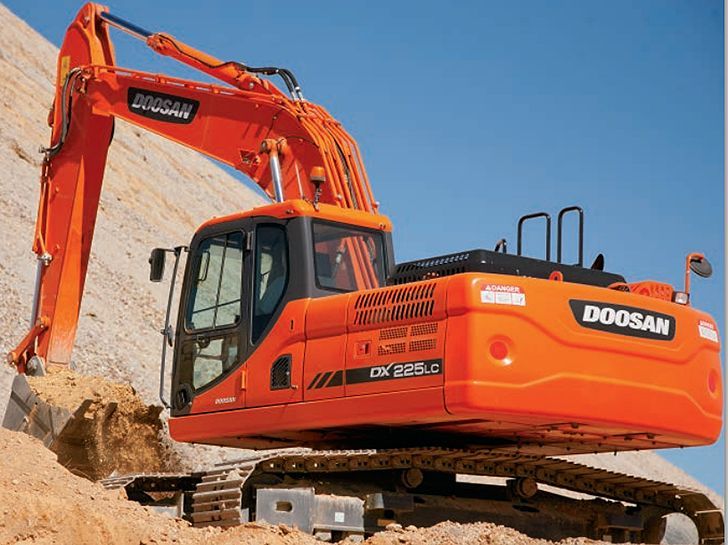 Doosan DX225MH-3: Specs, Boom/Stick Option (Mat) 1, Dimensions, Engine ...