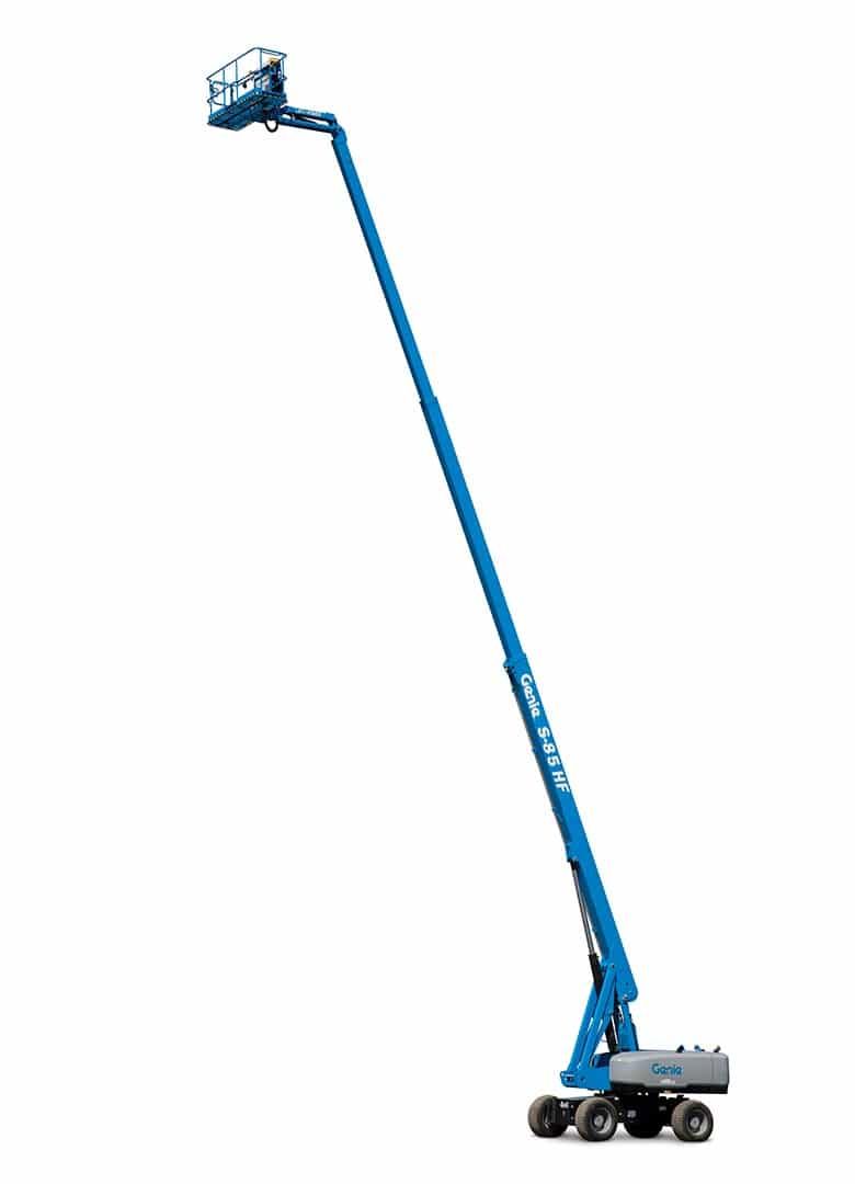 Genie S-80 HF: Specs, Dimensions, Platform, Engine, Capacities, Operational