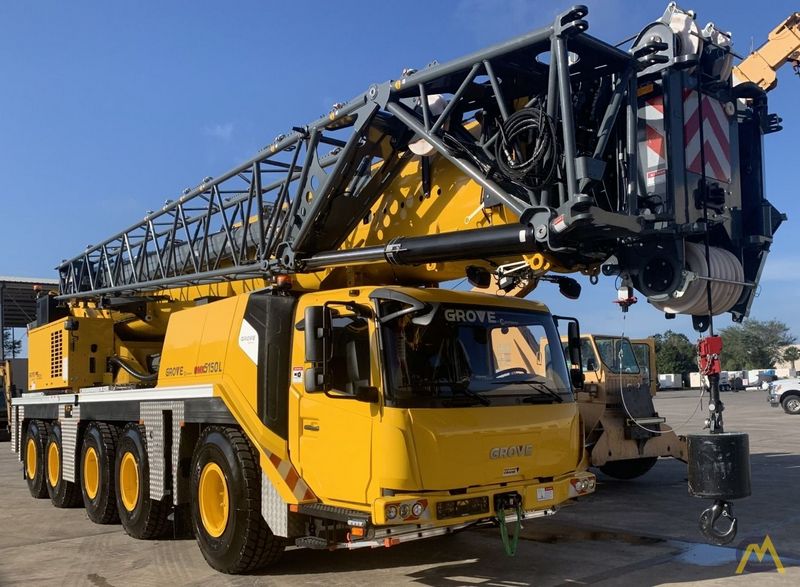 Grove GMK5150L: Specs, Boom, Dimensions, Carrier Engine, Operational ...