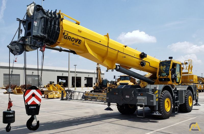 Grove GRT8100: Specs, Boom, Dimensions, Engine, Operational ...