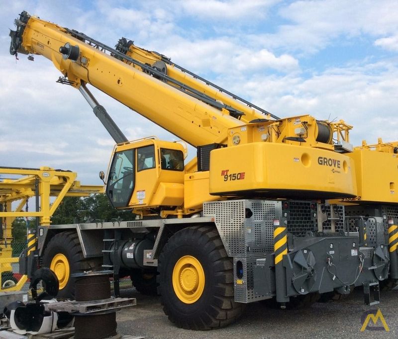 Grove RT9150E: Specs, Boom, Dimensions, Engine, Operational ...