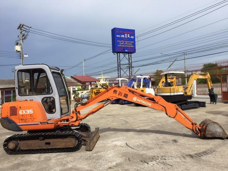 Hitachi EX35-2: Specs, Boom/Stick Option (Hex) 1, Dimensions ...