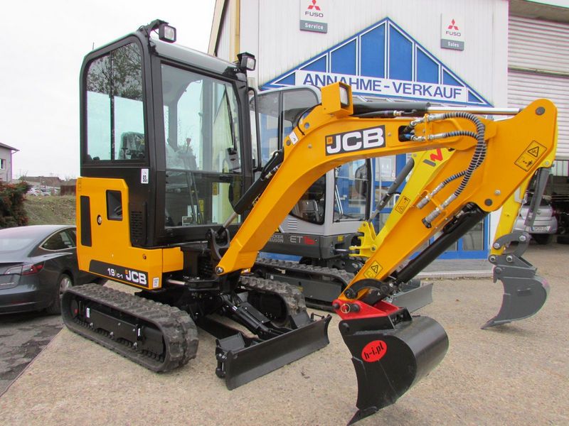 JCB 19C-1 PC: Specs, Boom/Stick Option (Hex) 1, Dimensions ...
