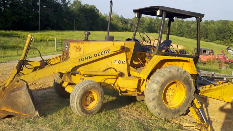 John Deere 210C: Specs, Backhoe, Dimensions, Loader, Engine ...