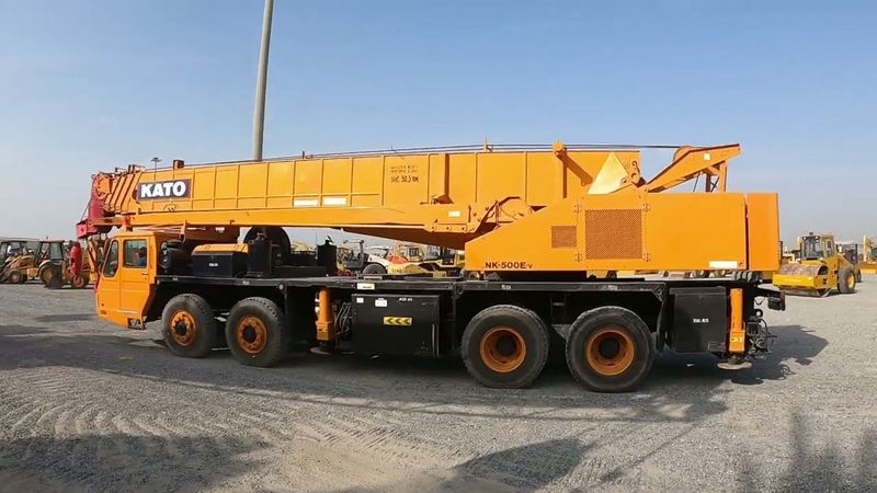 Kato NK500E-V: Specs, Boom, Dimensions, Carrier Engine, Operational ...