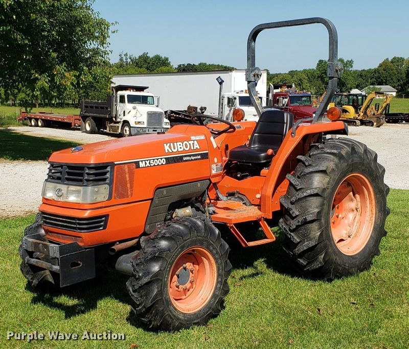 Kubota MX5000: Specs, Dimensions, Engine, Operational, Transmission ...