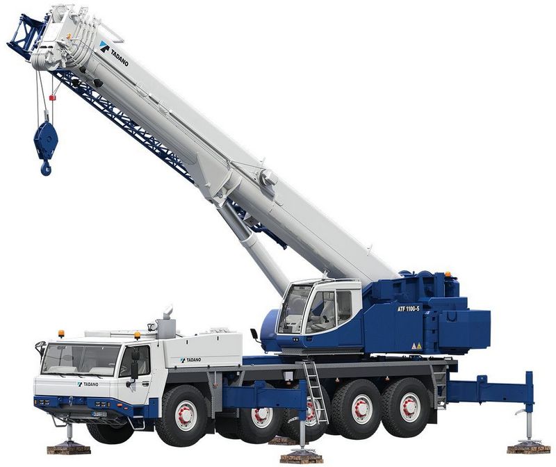 Tadano ATF110G-5: Specs, Boom, Dimensions, Upper Structure Engine ...