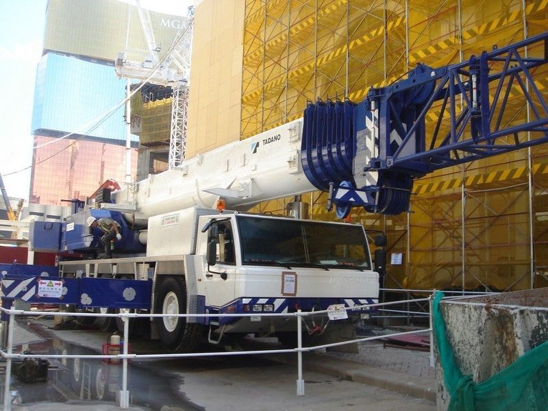 Tadano ATF160G-5: Specs, Boom, Dimensions, Upper Structure Engine ...