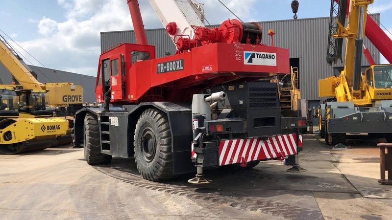 Tadano TR600XL: Specs, Boom, Dimensions, Engine, Operational, Transmission