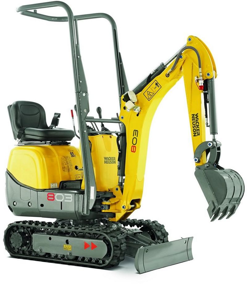 Wacker Neuson 803: Specs, Boom/Stick Option (Hex) 1, Dimensions ...
