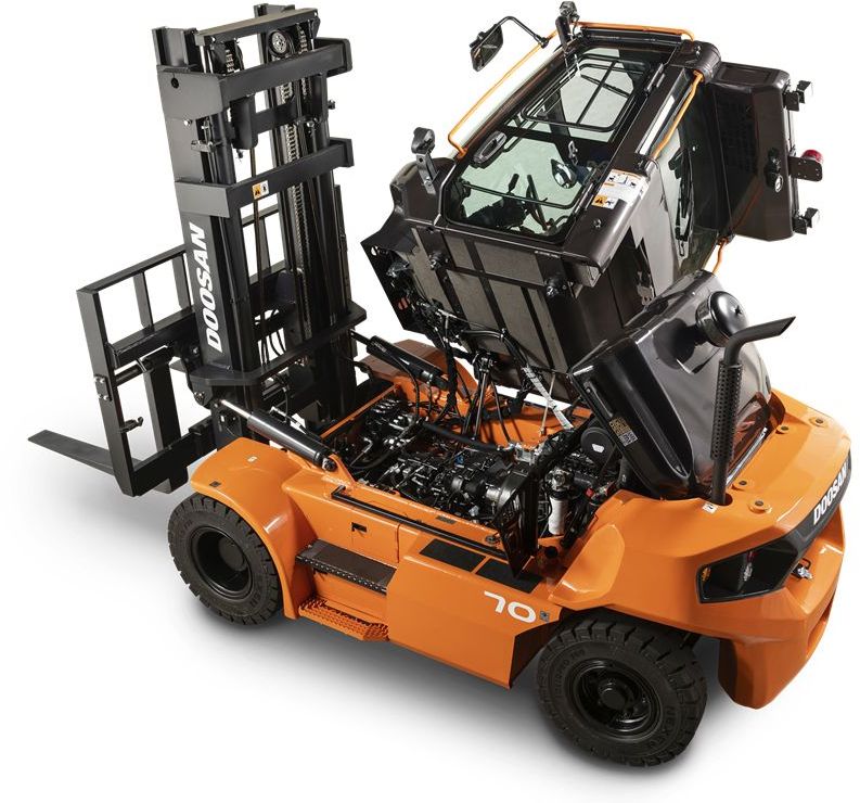 Doosan D60S 3-speed: Specs, Dimensions, Mast, Engine, Operational