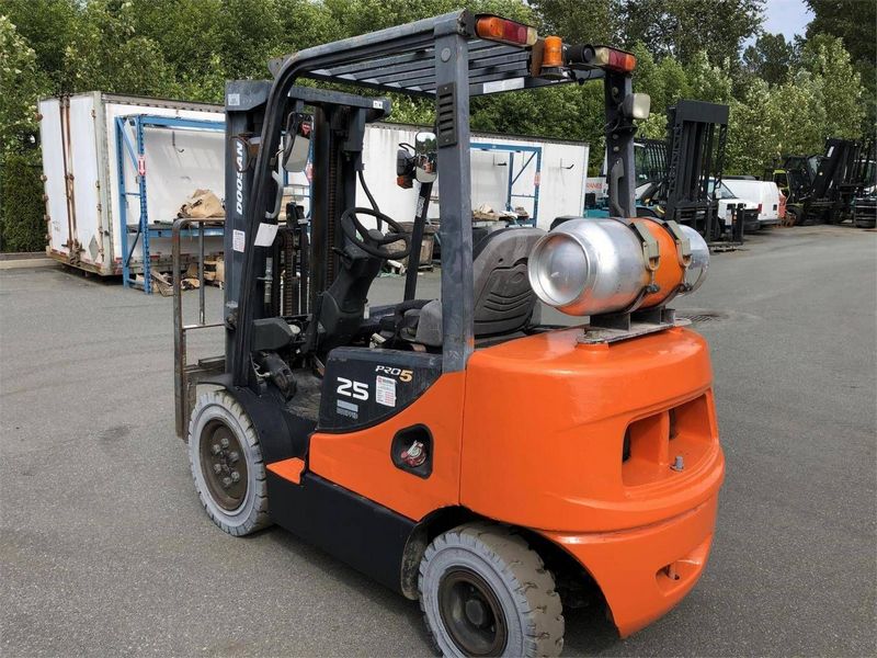 Doosan G25P: Specs, Dimensions, Mast, Engine, Operational