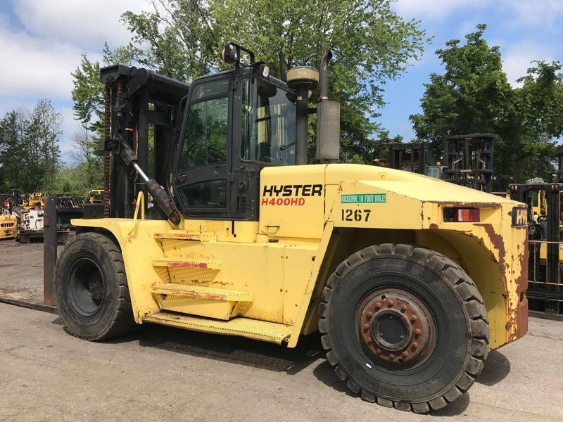 Hyster H400HD: Specs, Dimensions, Mast, Engine, Operational ...