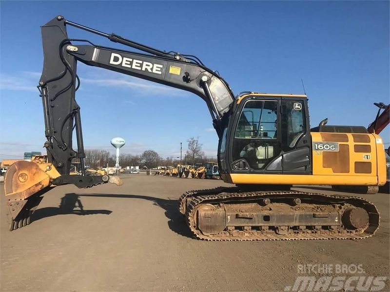 John Deere 160G LC: Specs, Dimensions, Undercarriage, Engine ...