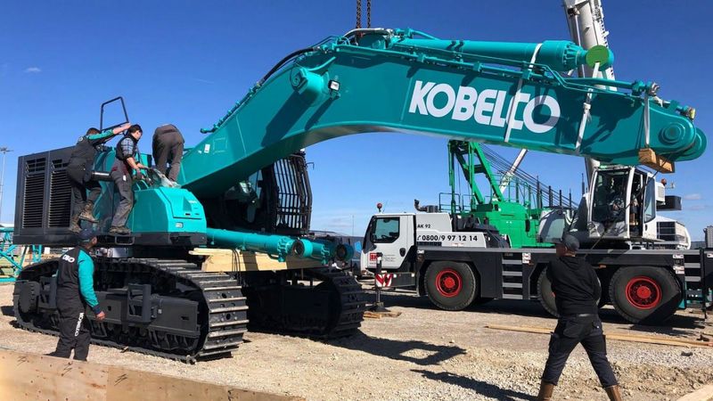 Kobelco SK210D-9 CAR DEMO: Specs, Dimensions, Engine, Working Width ...