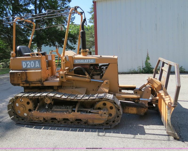 Komatsu D20A-5: Specs, Dimensions, Undercarriage, Engine, Operational ...