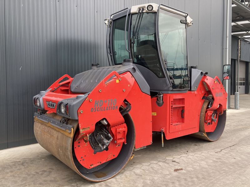 Hamm HD PLUS 110 VO: Specs, Dimensions, Engine, Operational, Drum