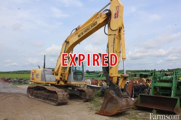 New Holland E160: Specs, Boom/Stick Option (Hex) 1, Boom/Stick Option ...