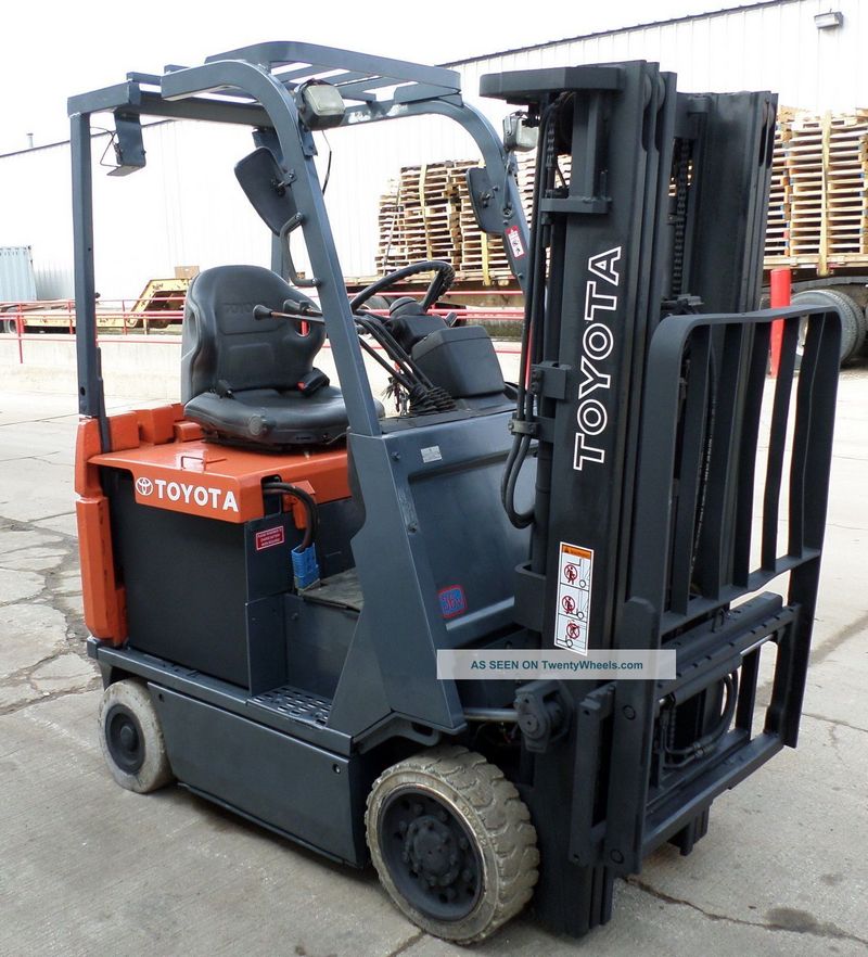 Toyota 7FBCU18: Specs, Dimensions, Mast, Electrical System, Engine ...