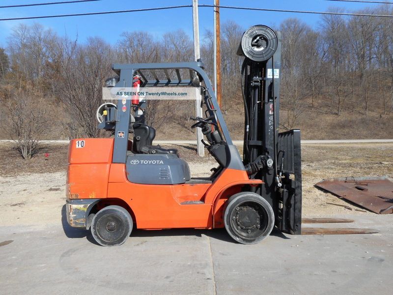 Toyota 7FGCU45: Specs, Dimensions, Mast, Engine, Operational